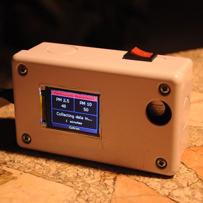 Mobile Particulate Matter Pm2 5 Measurement Project